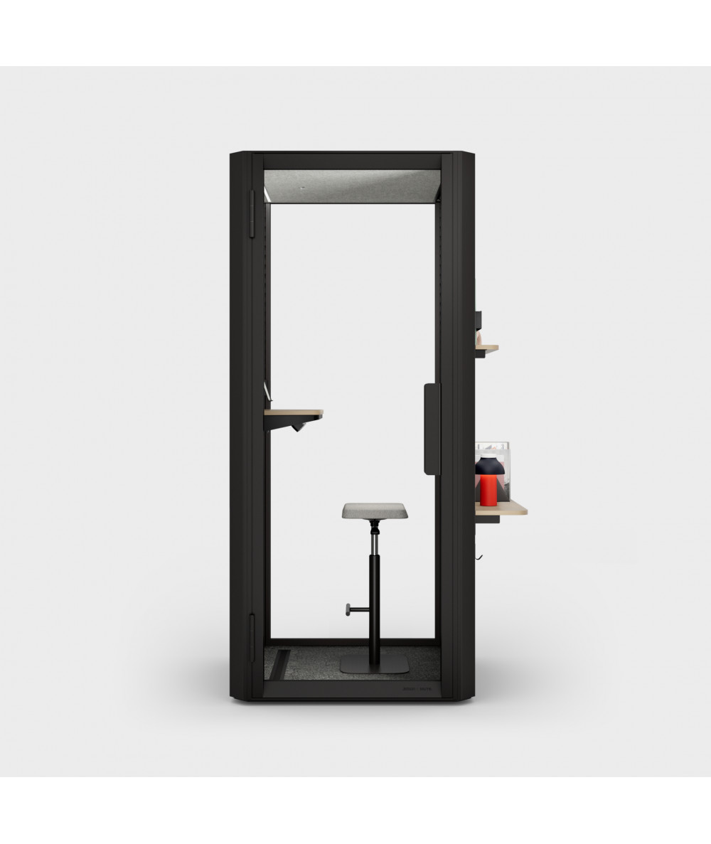 Budka akustyczna Mute Jetson S1 czarna 1-osobowa